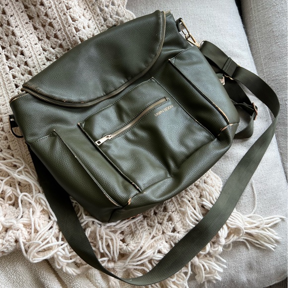 Fawn Design | Bags | Fawn Design Original Diaper Bag Backpack Olive ...